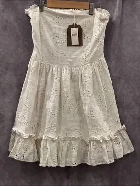 Anthropologie | Dresses | Anthropologie Forever That Girl White ...